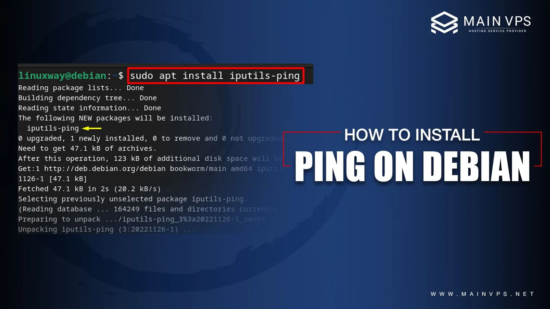 How to Install Ping on Debian (Beginner-Friendly Guide)